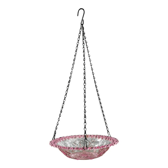 Metal Mesh Hanging Bird Feeder Decorative Feeding Tray for Outdoor ...