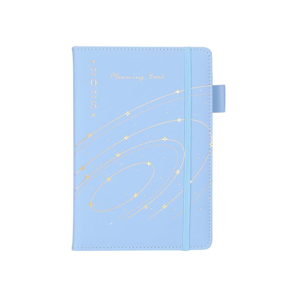 Outoloxit 2025 Bilingual Planner with Pen Loop, Daily Schedule ...