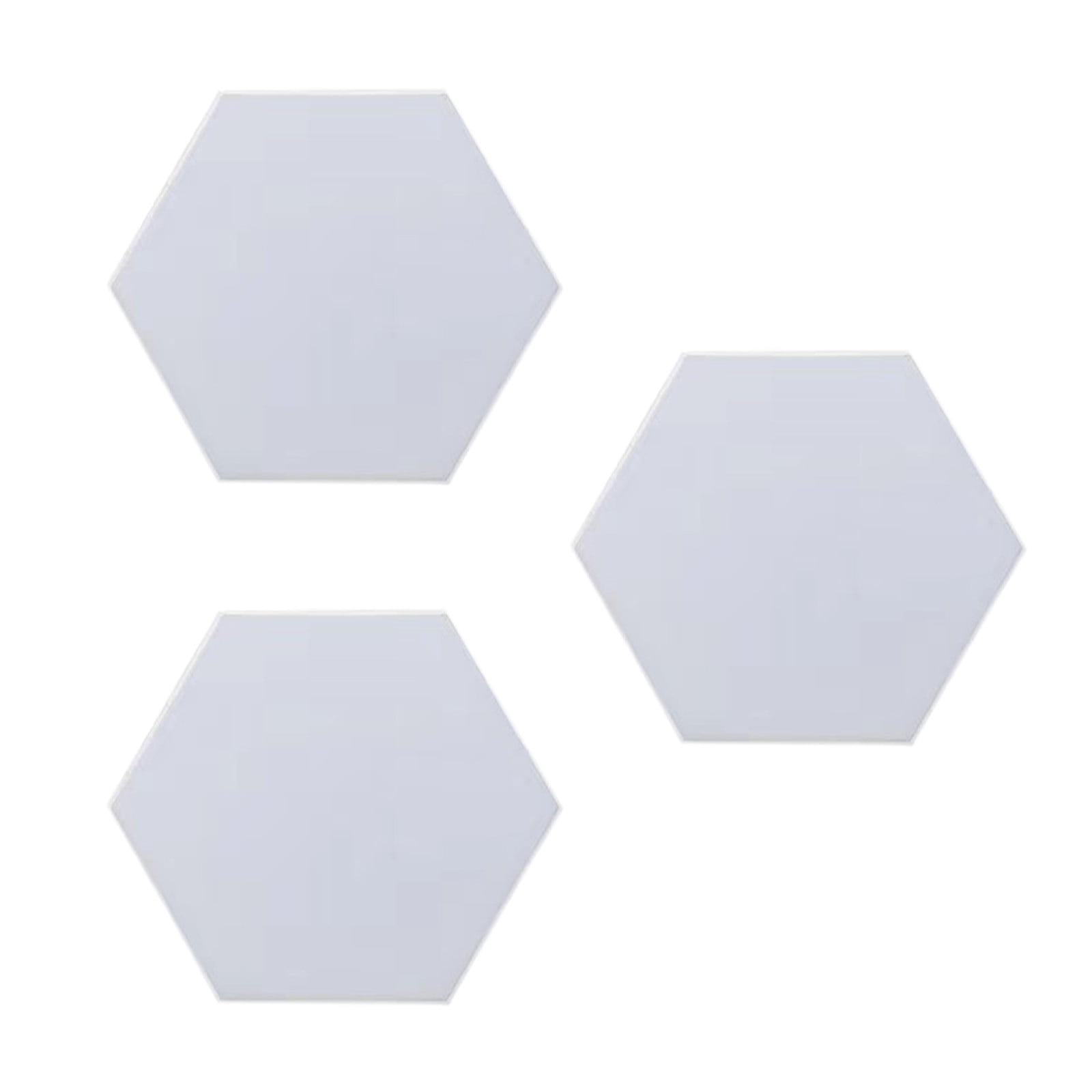 Outoloxit 3-PC Hexagonal Wall Lamp RGB Panel - Smart APP Hexagonal ...