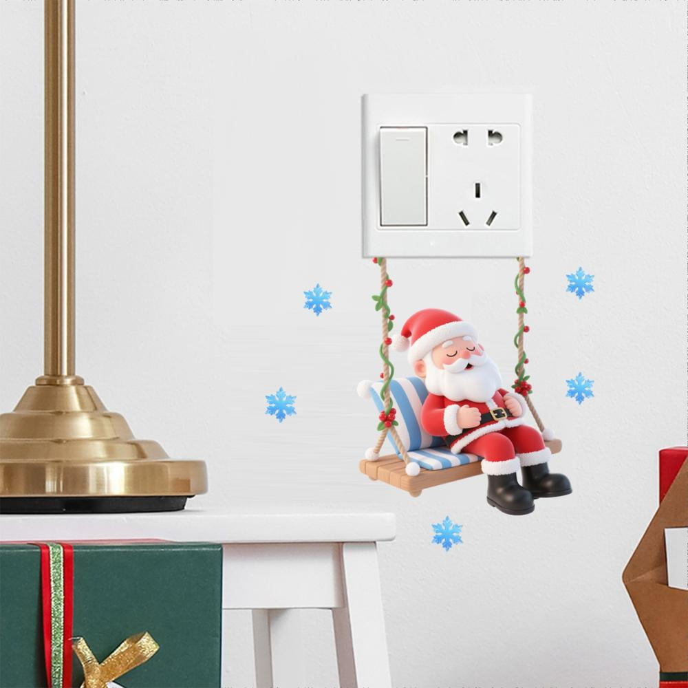 Outoloxit 3D Christmas Stickers for Switch Plates and Windows - Easy ...