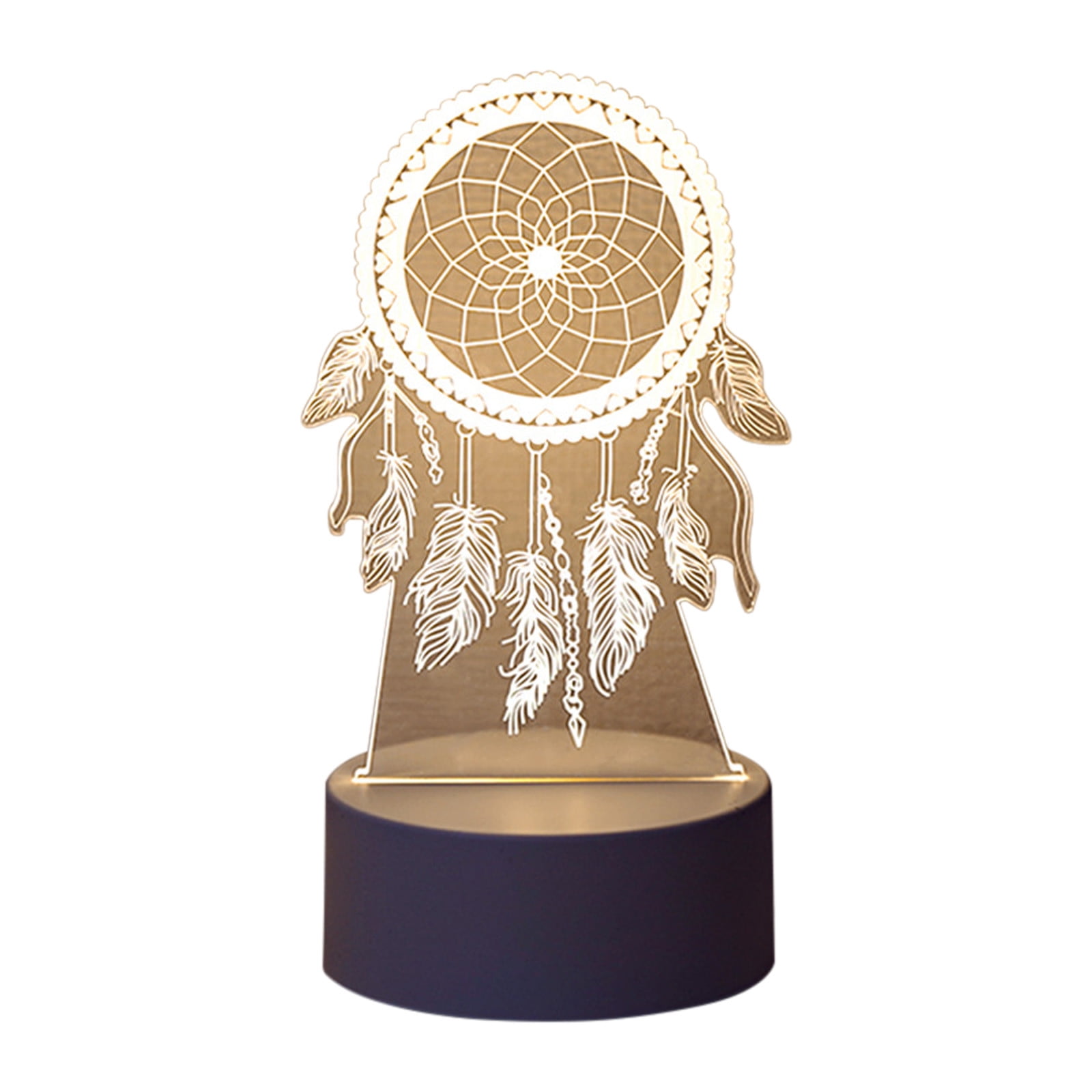 Outoloxit Creative LED Ambient Night, Children's Night, 3D Desk Lamp ...