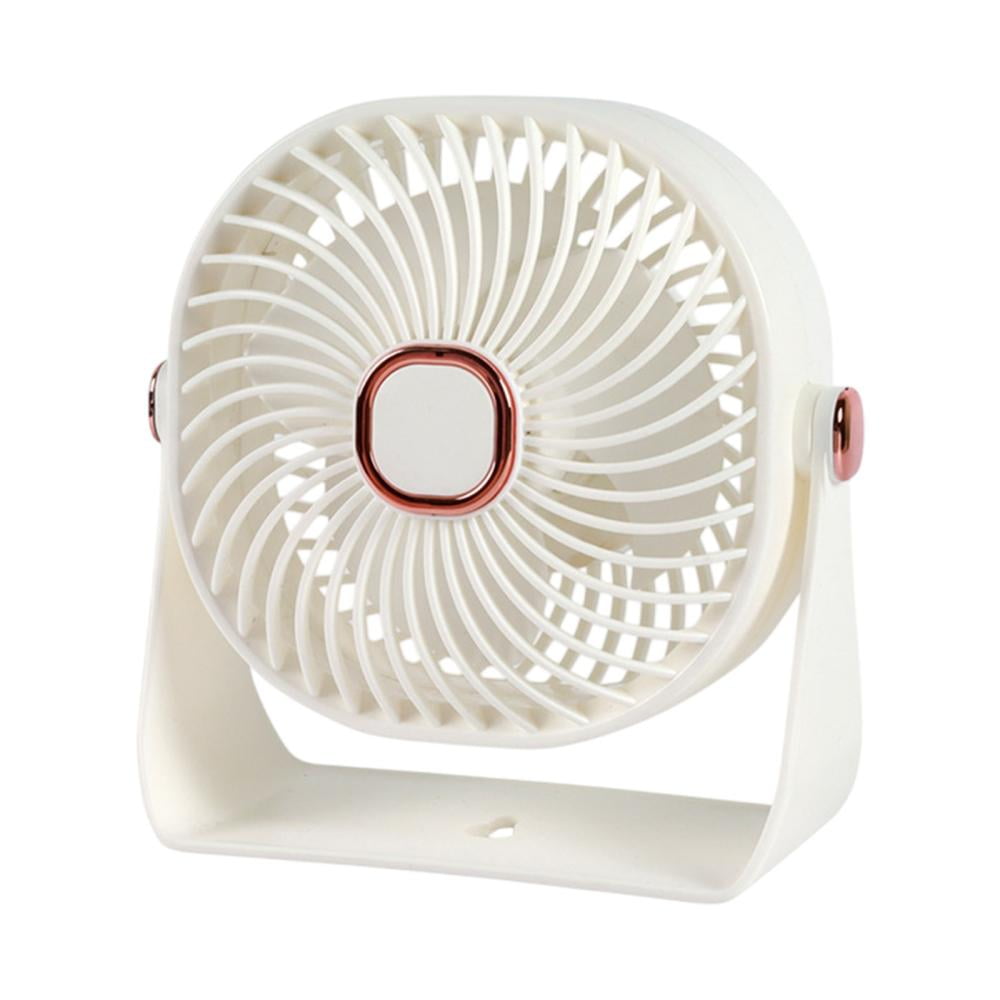 Outoloxit Desk Fan with USB Charging Three-speed High Wind Power ...
