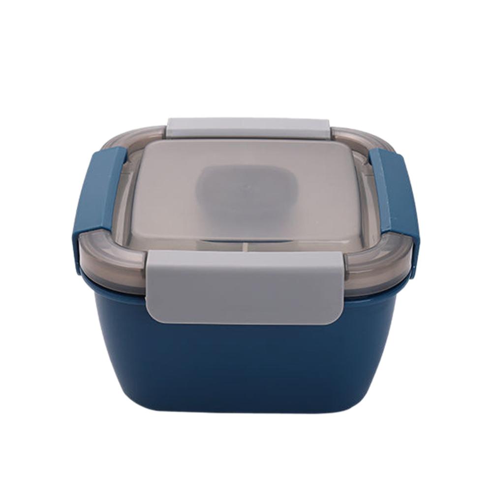 Outoloxit Double Layer Plastic Lunch Box with Small Compartments ...