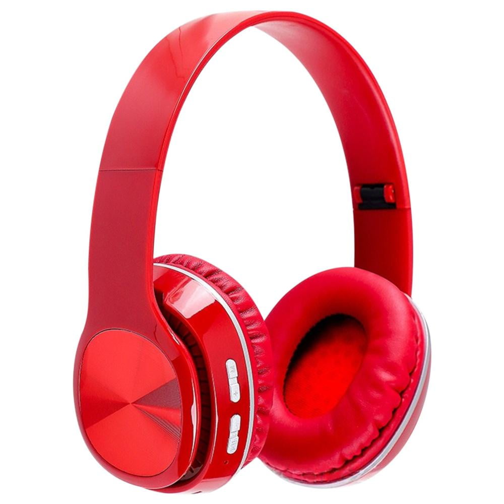 Outoloxit Over Ear Headphones, Head Mounted Bluetooth Wireless Earphones with Long Lasting ...