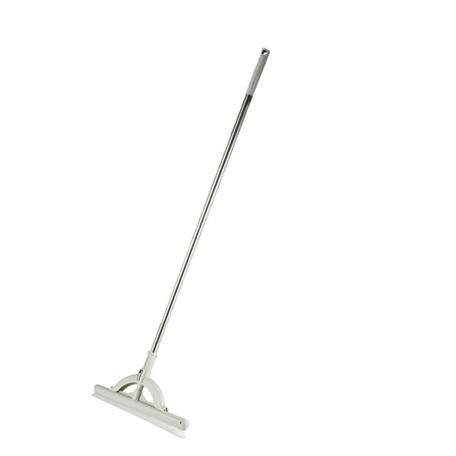 Outoloxit Floor Squeegee, Rubber Squeegee with Long Telescopic Handle ...