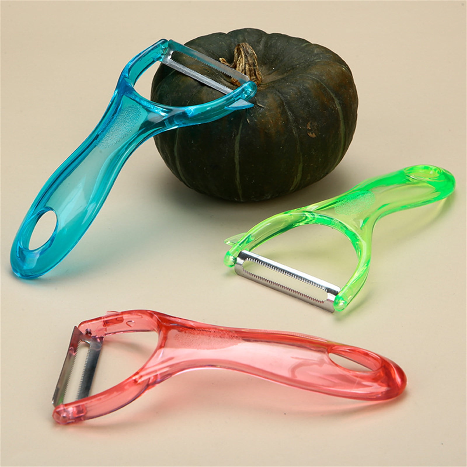 Outoloxit Fruit Vegetable Peeler Kitchen Gadgets with Hand Guard, Easy ...