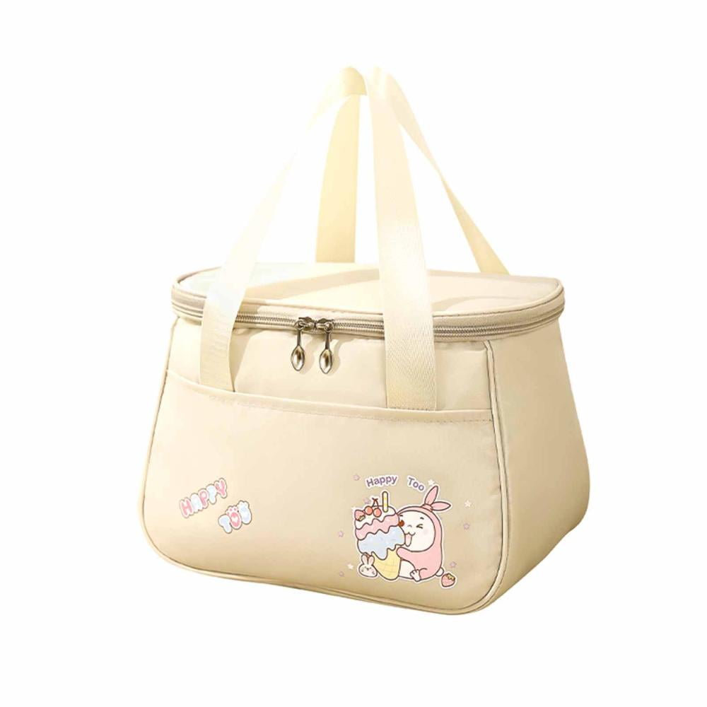 Outoloxit Large Thermal-Insulated Lunch Cooler Bag, Waterproof Fabric ...