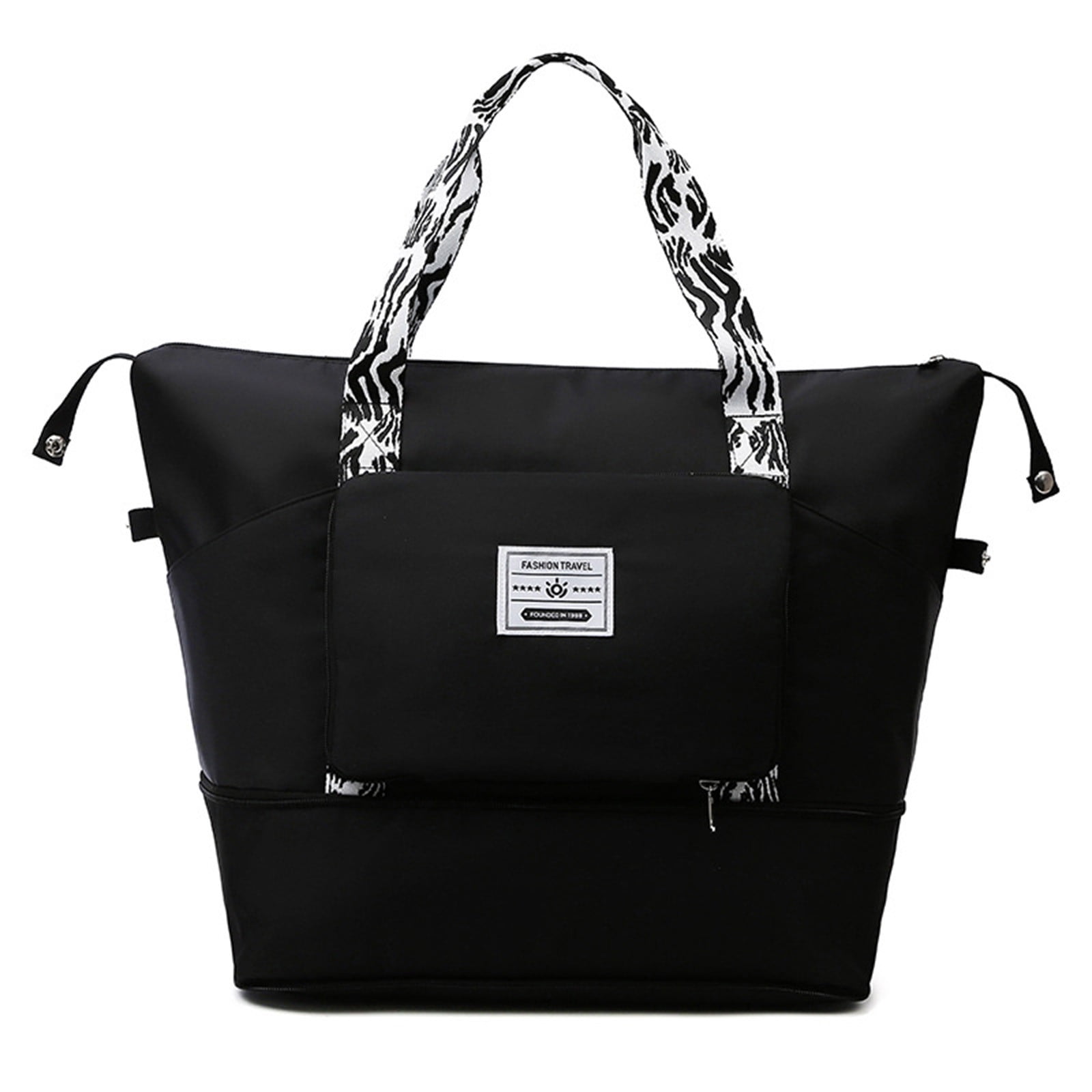 Outoloxit Large Travel Tote Bag, Expandable Gym Tote Bag, Carry On ...