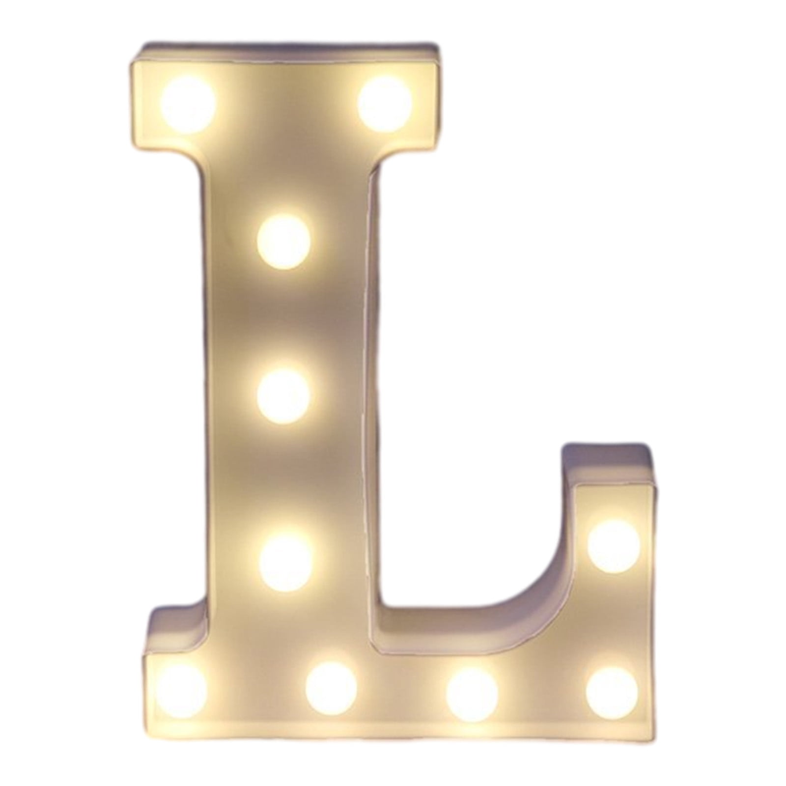 Outoloxit Light Up Letters , LED Letters Lights Sign 26 Alphabet Big ...