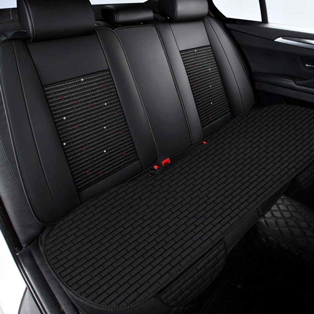 Outoloxit Linen Car Seat Covers 3-Piece Set Ventilated & Breathable ...