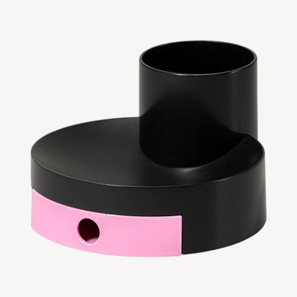 Outoloxit Multi-Compartment Plastic Desk Organizer: Large Round Pen Cup ...