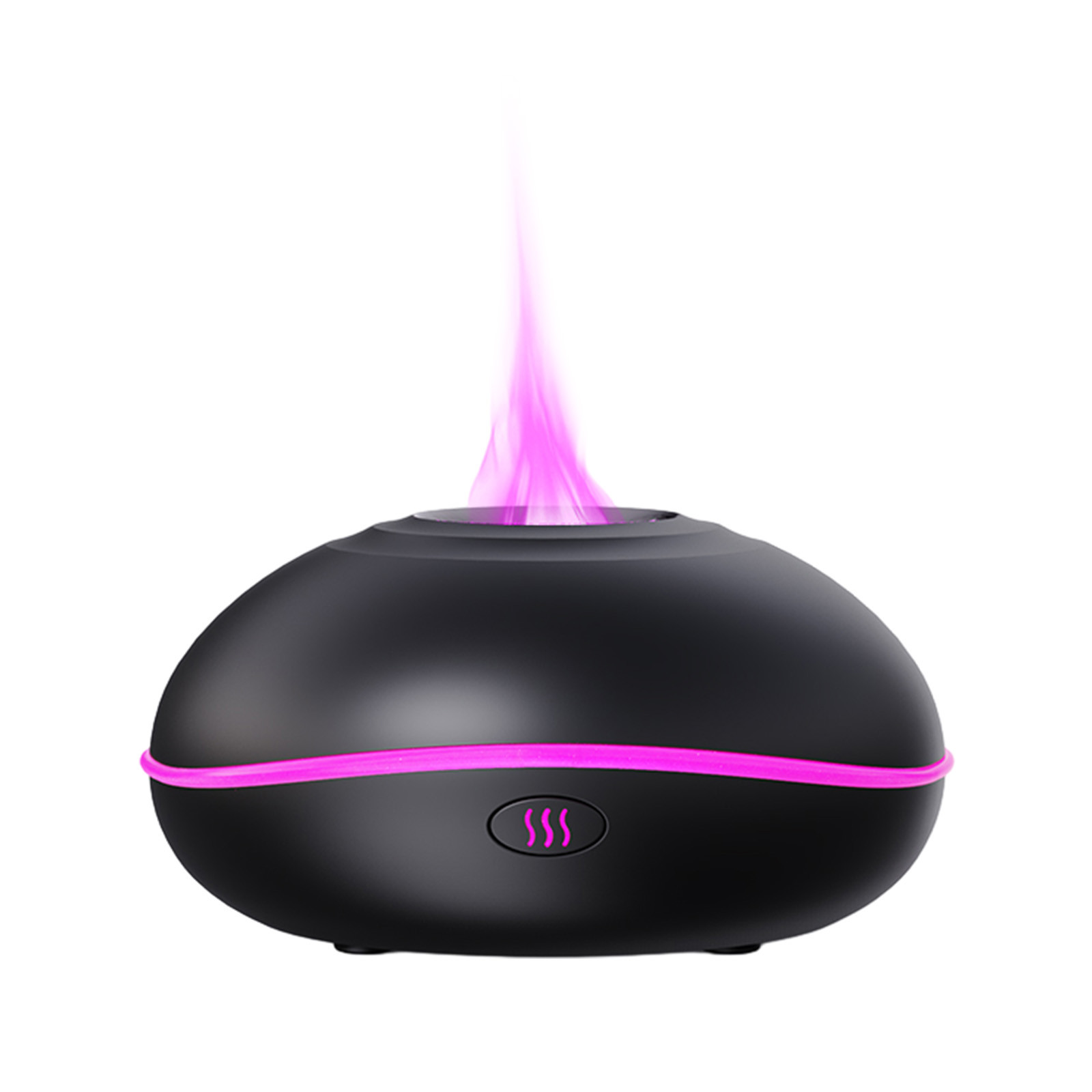 Outoloxit Office Desktop Seven Color Humidification Flame Machine USB ...