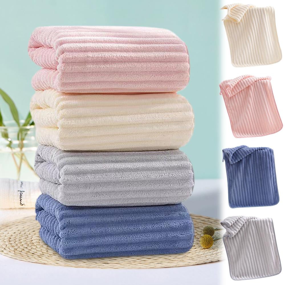 Outoloxit Polyester Towels, Corals Velvet Candy Bar Towel Absorbent ...