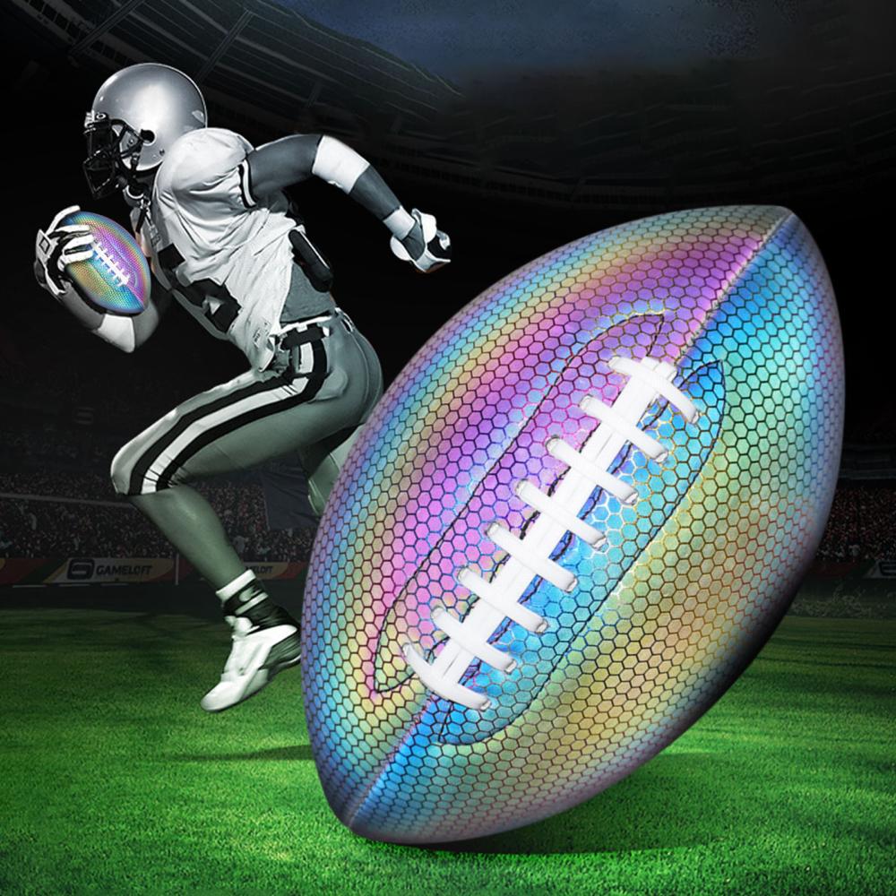 Outoloxit Reflective American Football for Training and Games, Machine ...