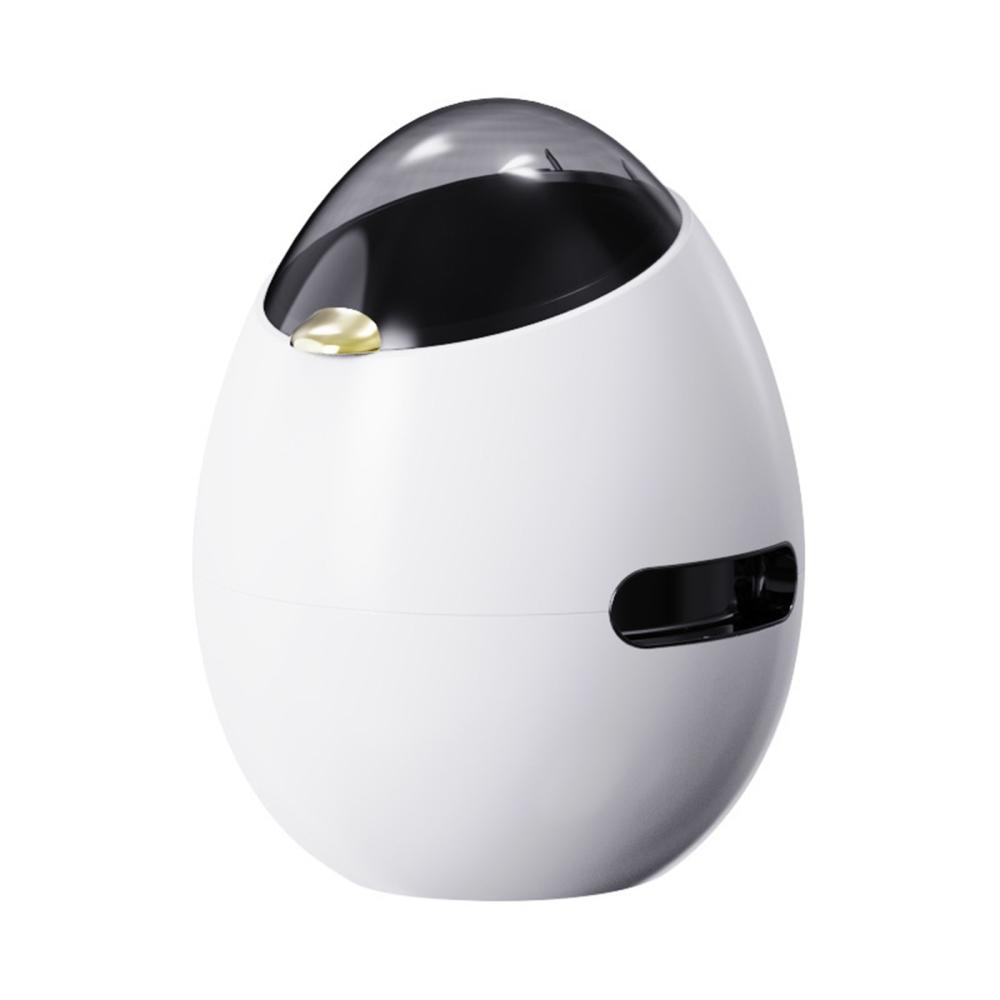 Outoloxit Table Rubbish Bin, Luxuries Oval Compartment Trash Bin with ...
