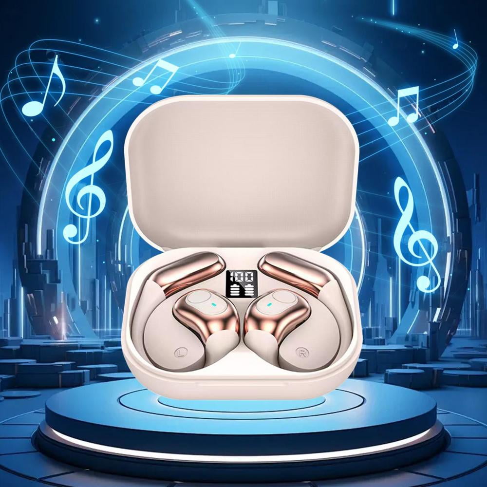 Outoloxit Wireless Earbuds, Conduction Bluetooth Headset Open Earphones ...