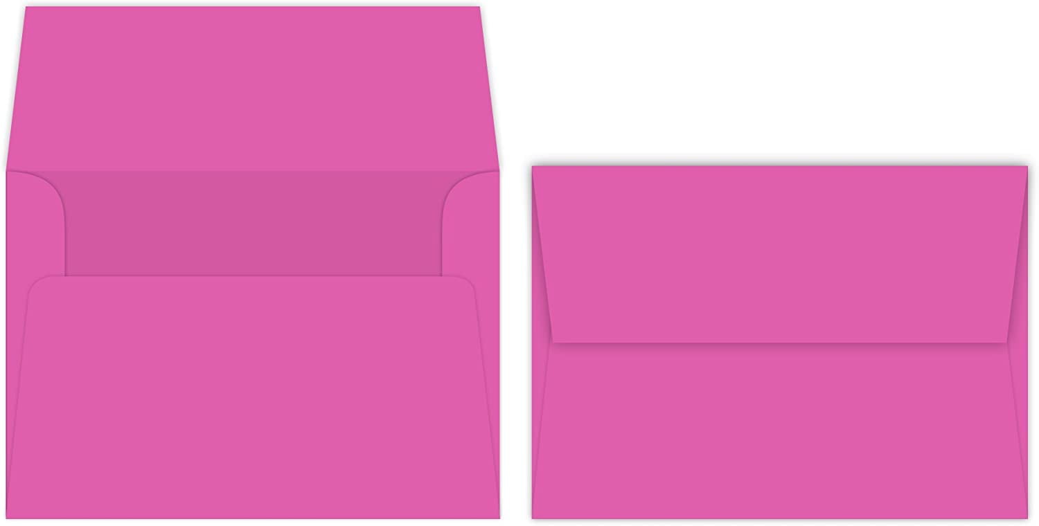 Outrageous A7 Bright Color Envelopes - 5 1/4 x 7 1/4 Inches - Perfect ...