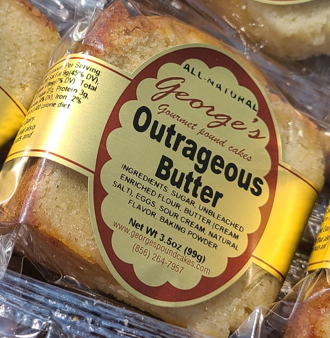 Outrageous Butter Pound Cake - Walmart.com