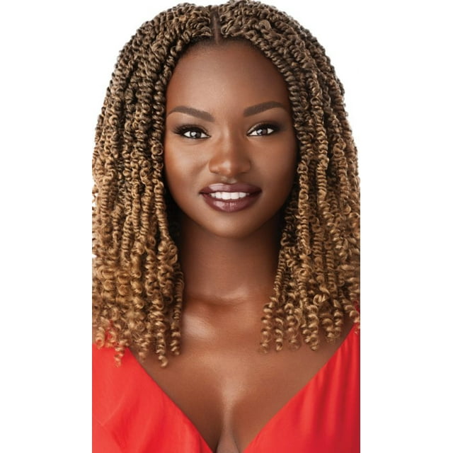 Outre Crochet Braids X-Pression Twisted Up Wavy Bomb Twist Curly Tip 12 ...