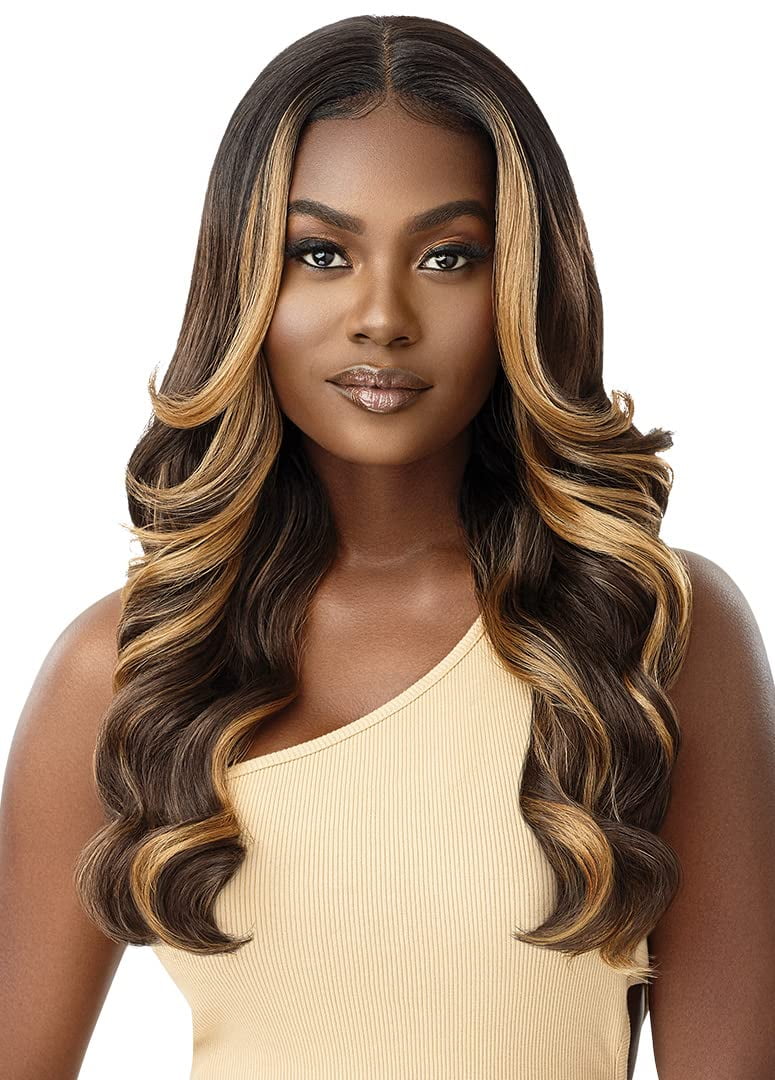 Outre HD Lace Front Wig OCEANE (DRFF Honey Cream) - Walmart.com