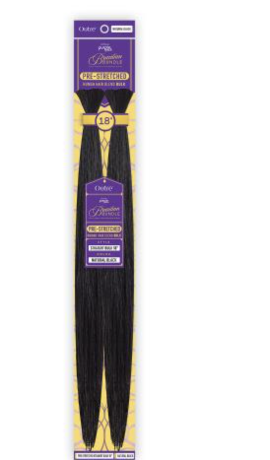 Outre Human Hair Blend Braids Premium Purple Pack Brazilian Bundle Pre ...