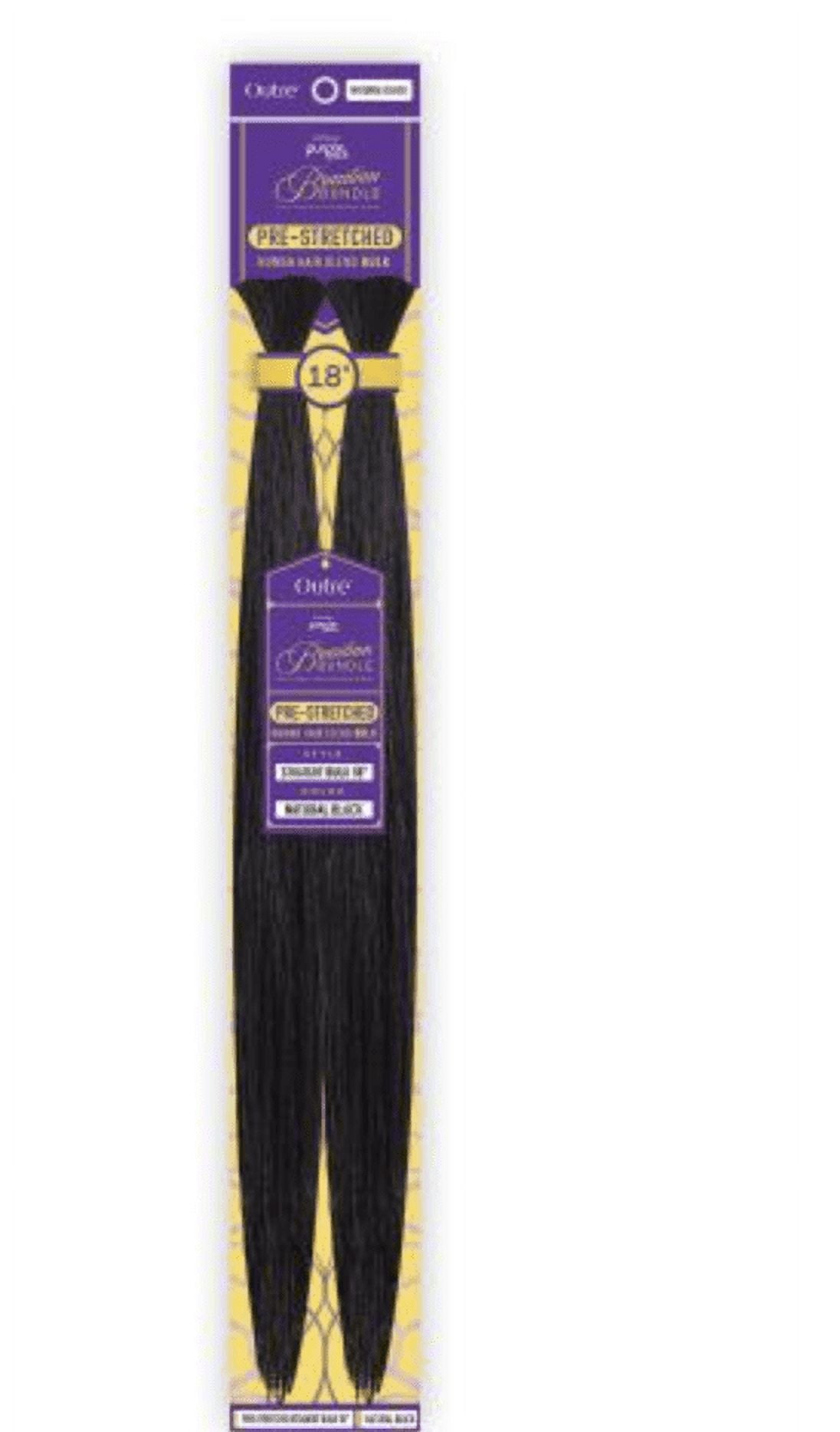 Outre Human Hair Blend Braids Premium Purple Pack Brazilian Bundle Pre ...