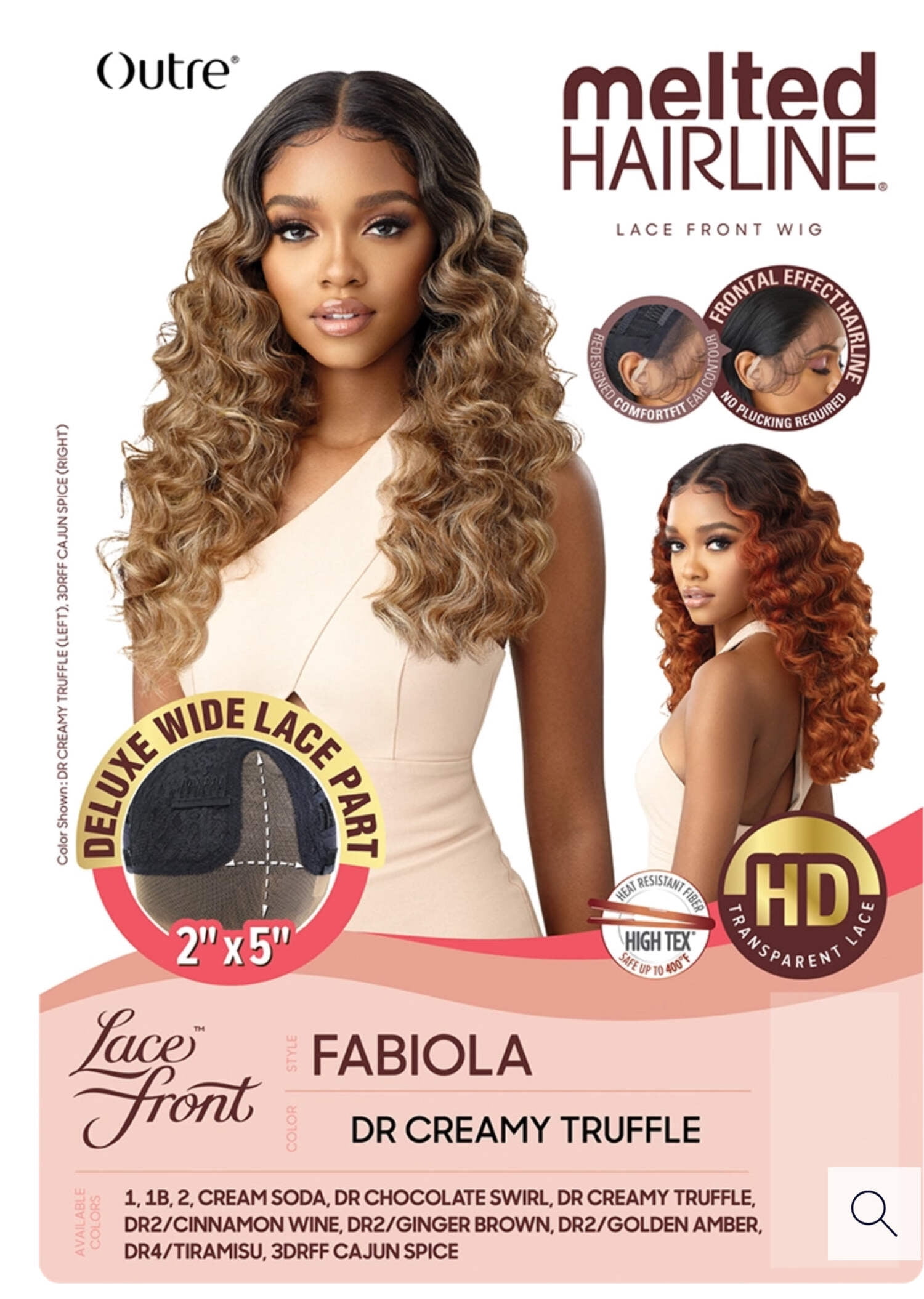 Outre Melted Hairline Delux Wide Lace Part - Fabiola - Walmart.com