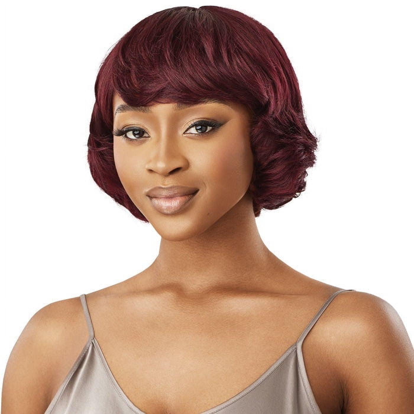 Outre Premium Duby Wig 100% Human Hair Full Wig - HH-AYSEL - Wavy Bob ...
