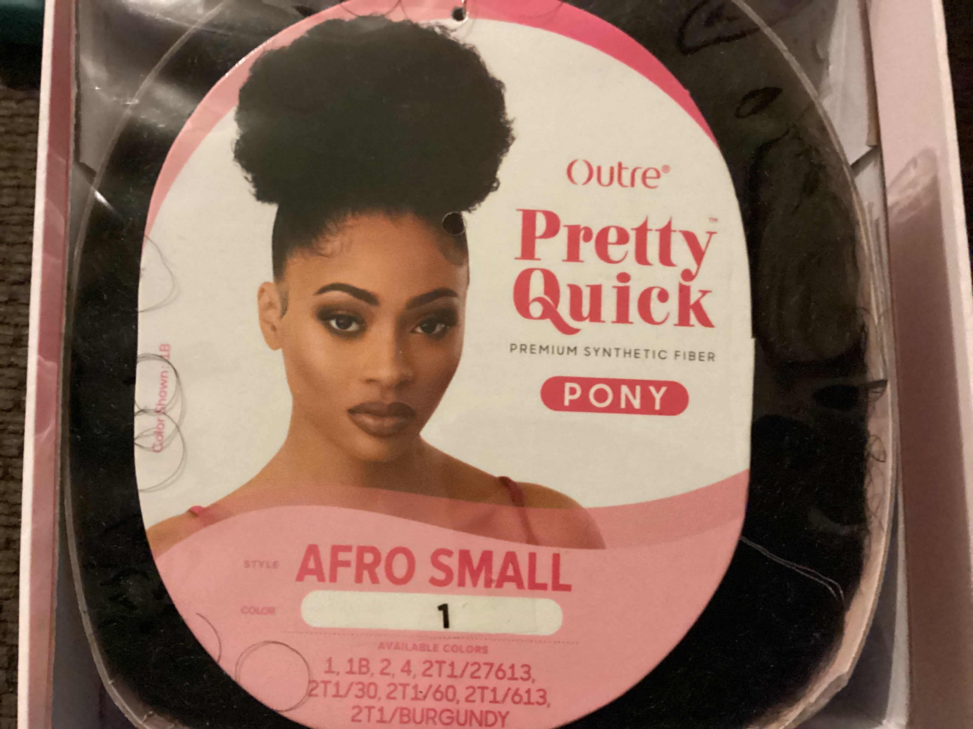 Outre Pretty Quick Pony Afro Small (1) - Walmart.com