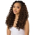 Outre Quick Weave Romina Half Wig 24" Wigs / Color: 2 - DARK BROWN ...