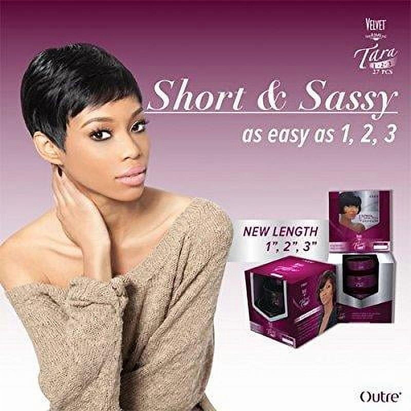 Outre Remy Human Hair Weave Velvet Tara 1.2.3 27 Pcs (4) - Walmart.com