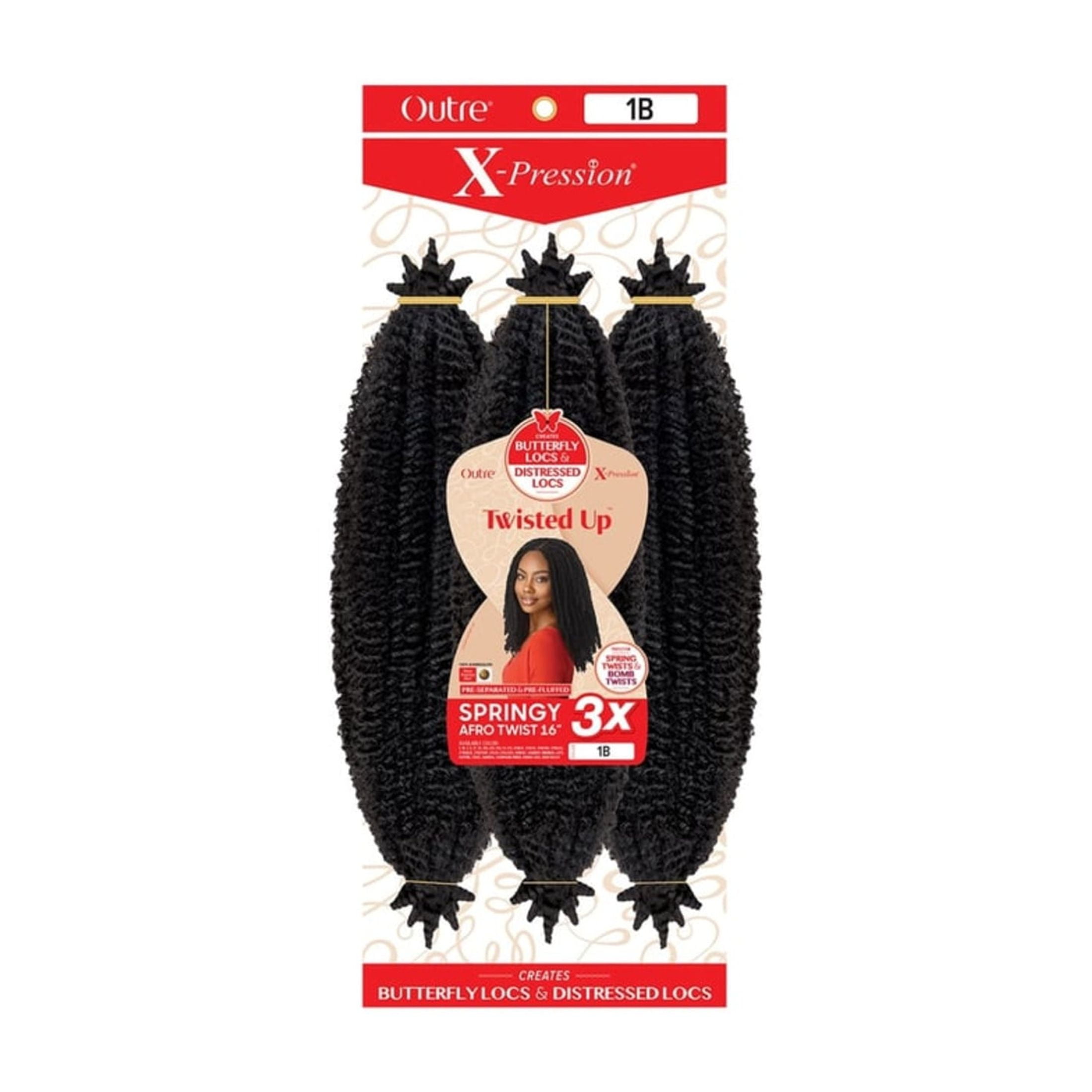 Outre Springy Afro Twist 3X 24" - Walmart.com