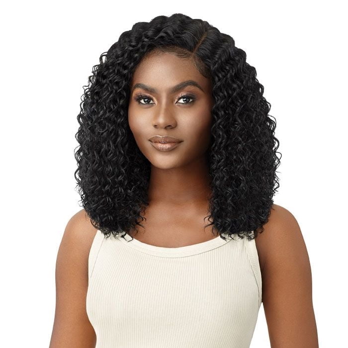 Outre Synthetic Hair HD Lace Front Wig - KAITLIN (Color:DRFF RED VELVET ...