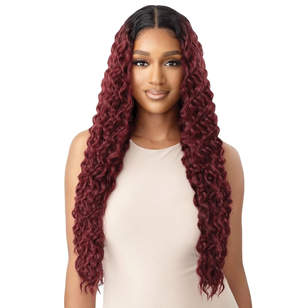 Outre Synthetic Hair Hd Lace Front Deluxe Wig - Marcella (Color:DRFF ...