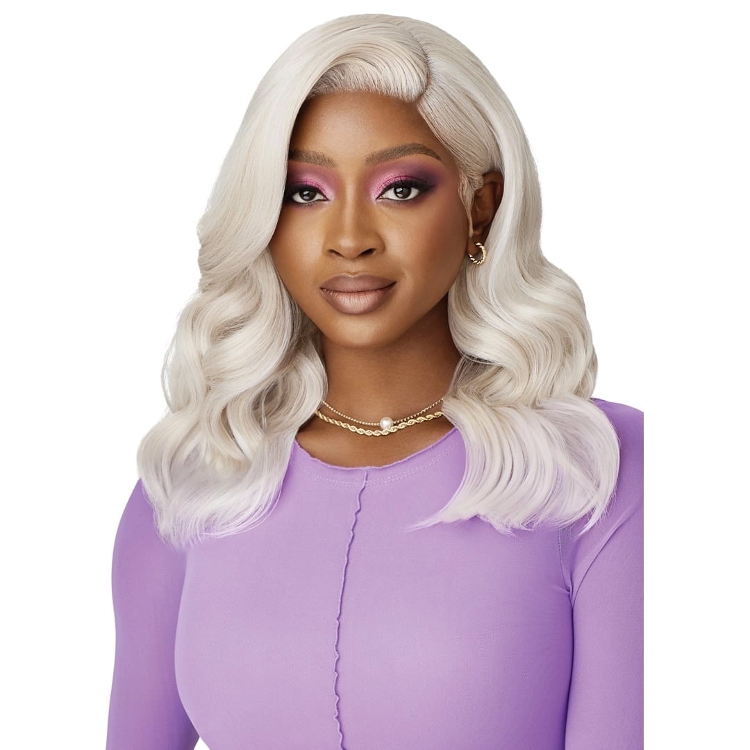 Outre Synthetic Perfect Hairline Hd Lace Front Wig - Swoop 4 (Color:1 ...