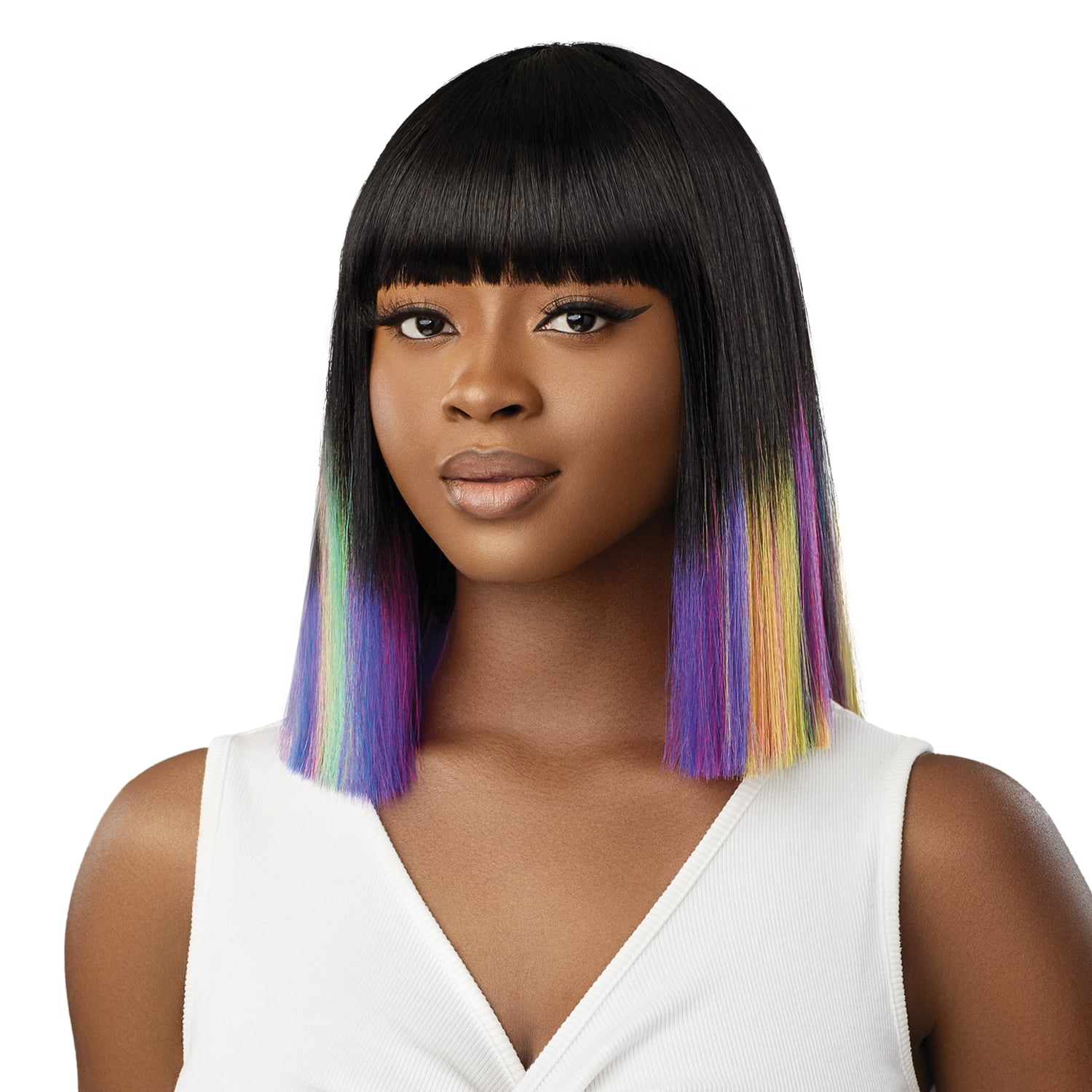 Outre Wigpop Synthetic Full Wig Colorplay - TRIXIE (Color:TD CREME ...