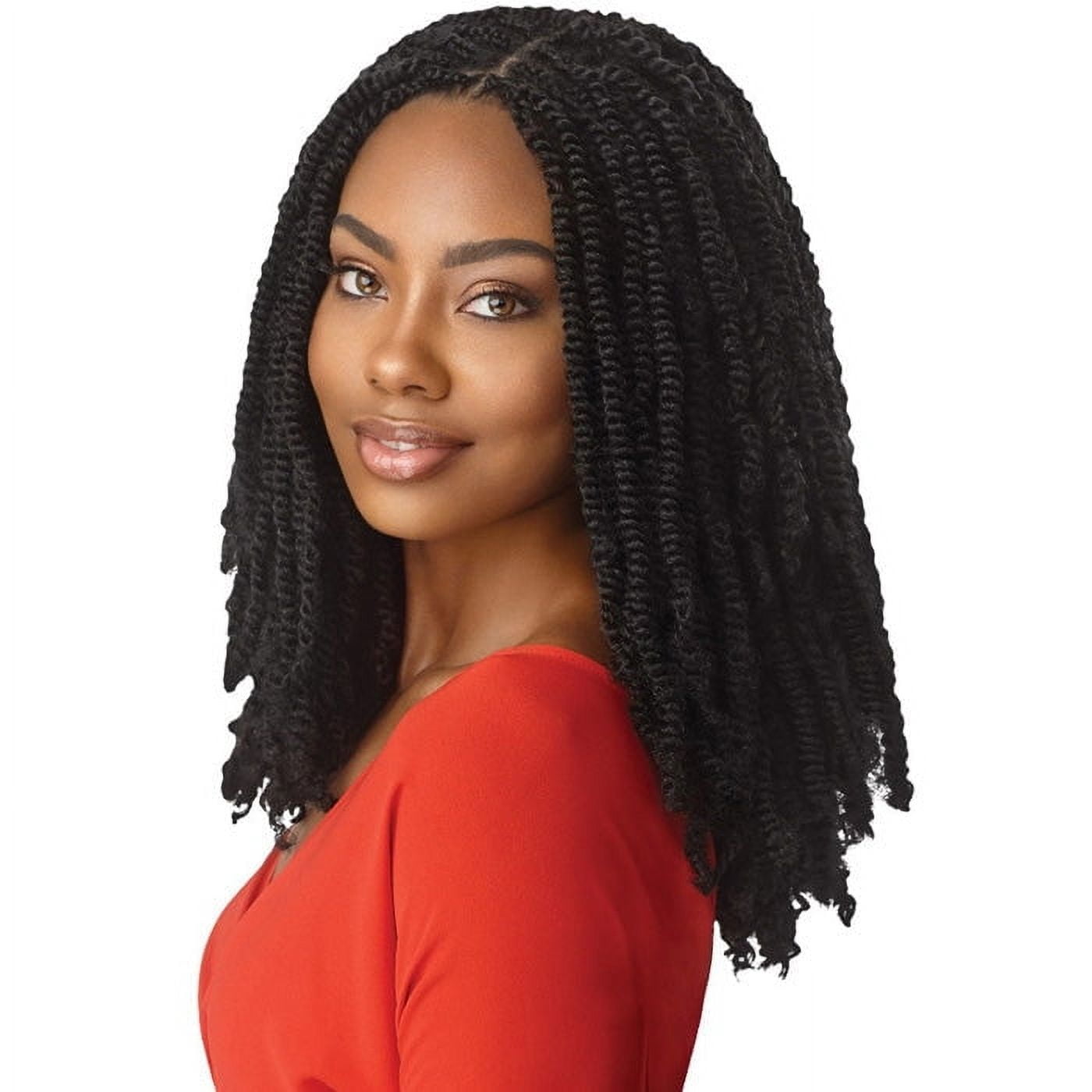Outre X-Pression Twisted Up Crochet Braid - 3X SPRINGY AFRO TWIST 16 ...