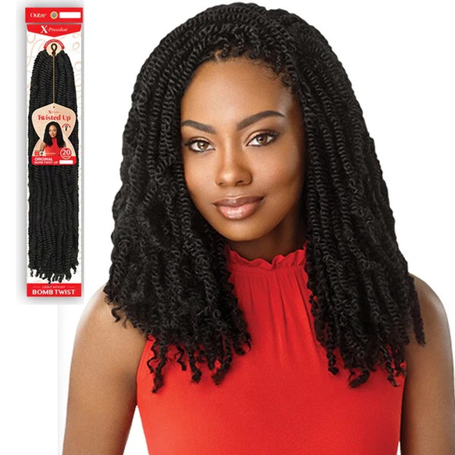 Outre X-Pression Twisted Up Original Bomb Twist 12" - Walmart.com