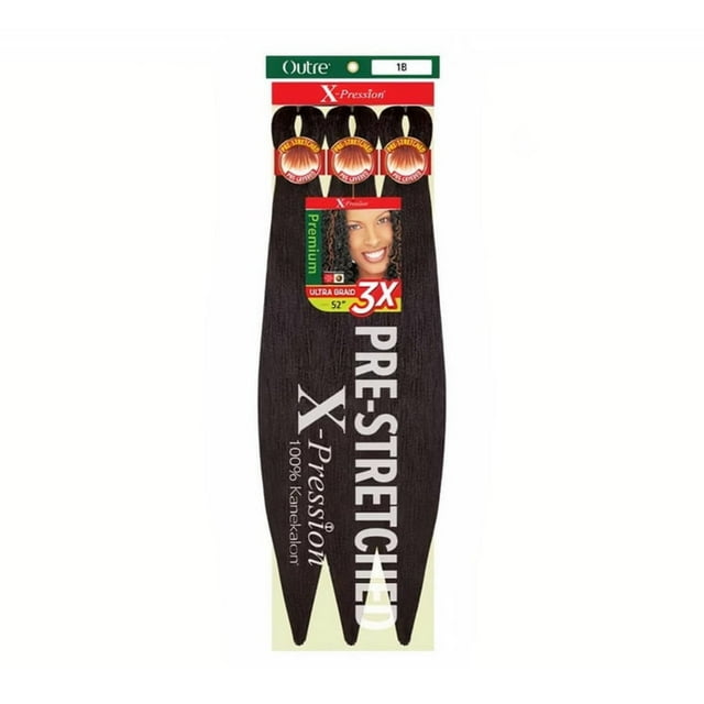 Outre X-Pression Ultra Braid Pre-Stretched 52" 3X - Walmart.com