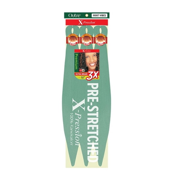 Outre Hair Extensions - X-Pression Pre-Stretched Braid 3X 52" (Finished ...