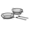 Outset Chef's Jumbo Outdoor Grill Basket and Skillet with Removable ...
