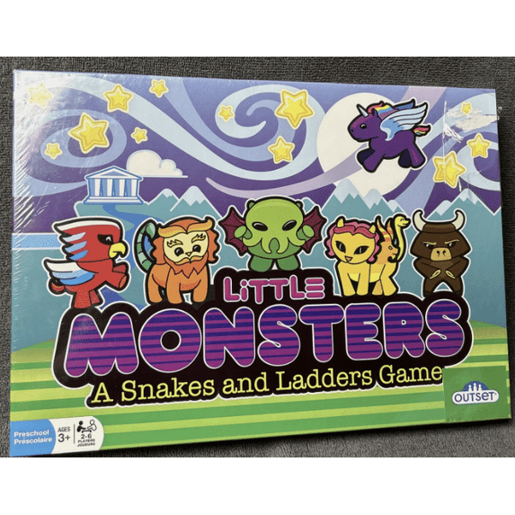 Outset Little Monsters – A Snakes and Ladders Game – Preschool Board ...