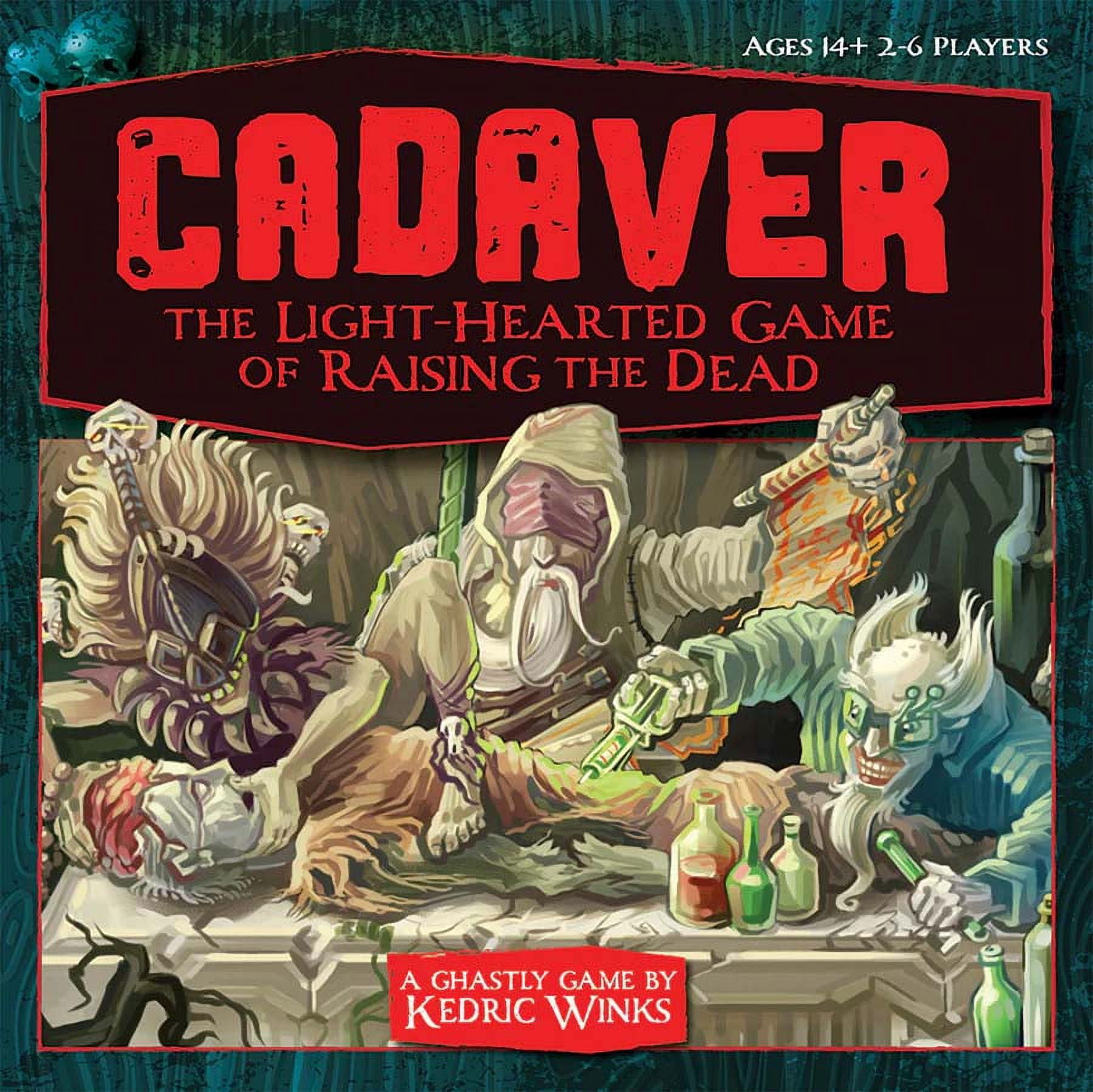 Outset Media Kedric Winks Cadaver Strategy Card Game - Walmart.com