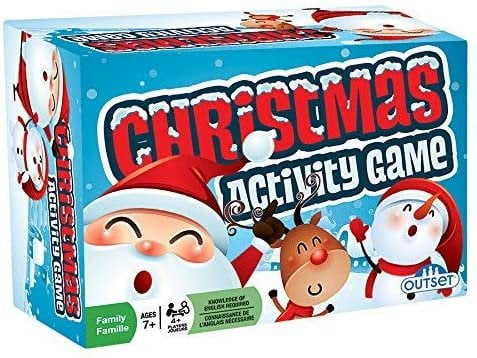 Christmas Activity Game - Includes 220 Cards in 7 Different Categories ...