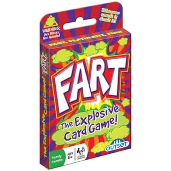 Outset Media, Fart Card Game - Walmart.com