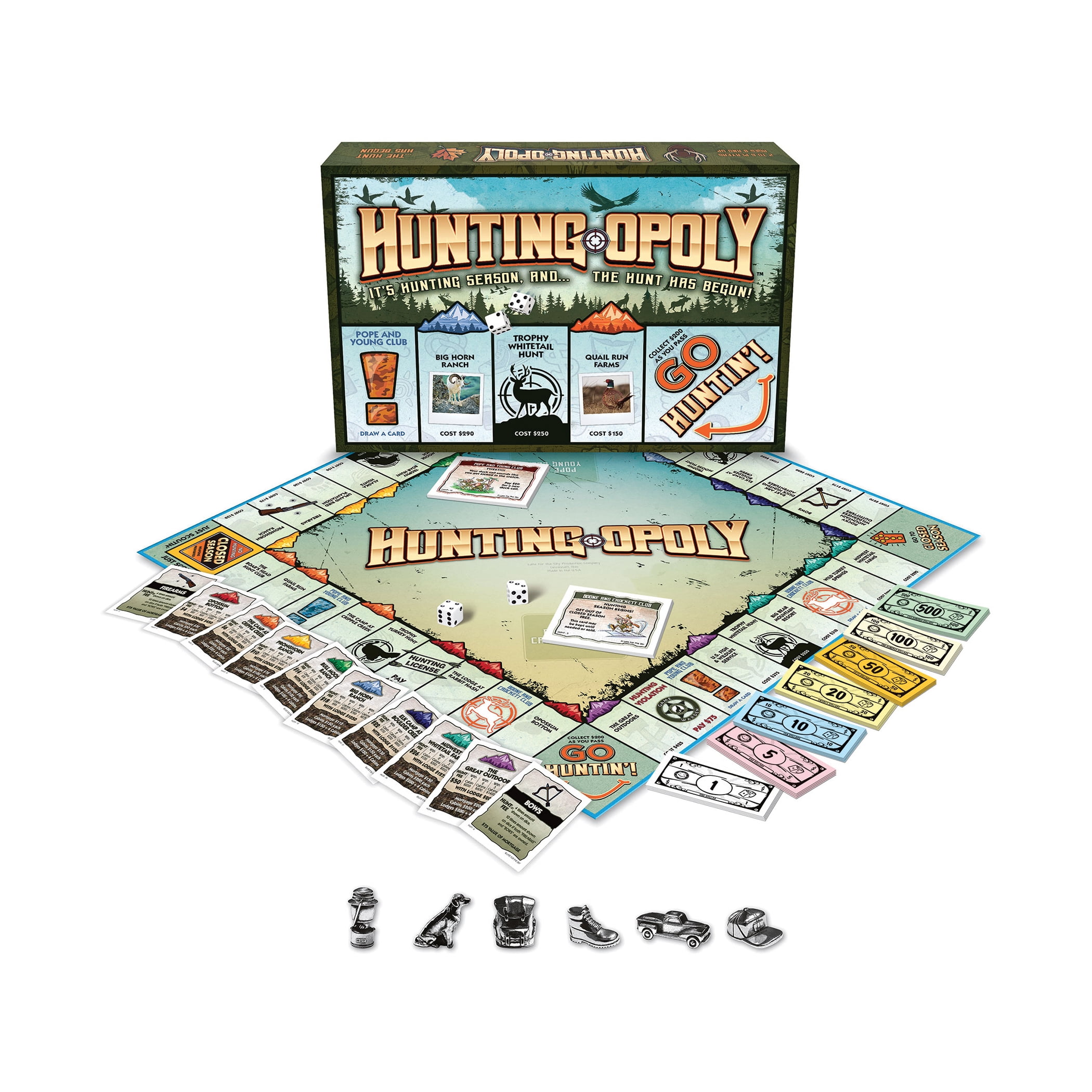 Outset Media Hunting-Opoly Board Game - Walmart.com