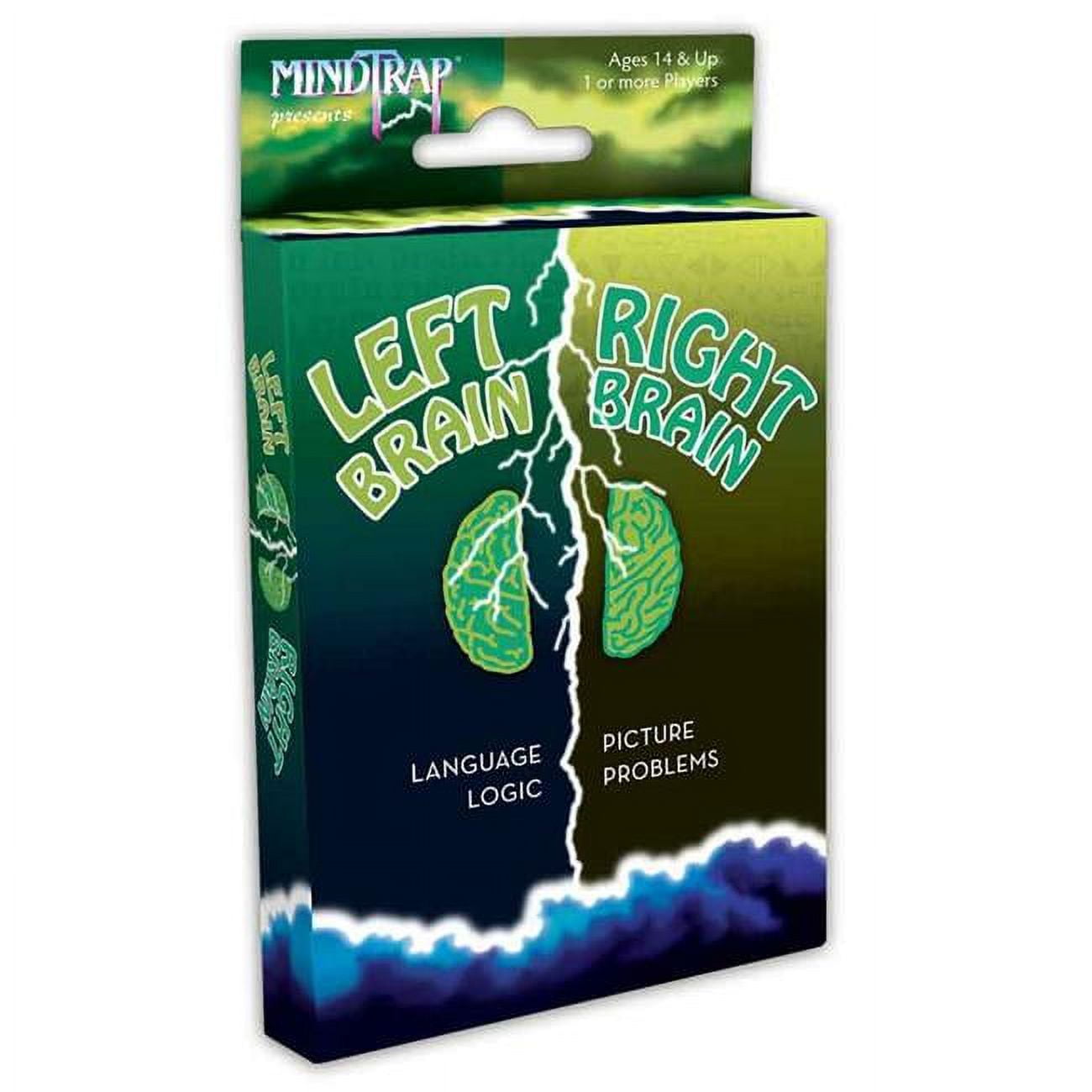 Outset Media Mindtrap Left Brain Right Brain Card Game Set - Walmart.com