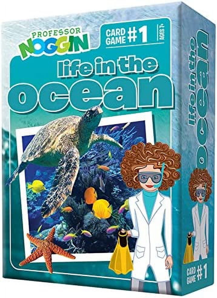 Outset Media Professor Noggin's Life in The Ocean Trivia Card Game - an ...