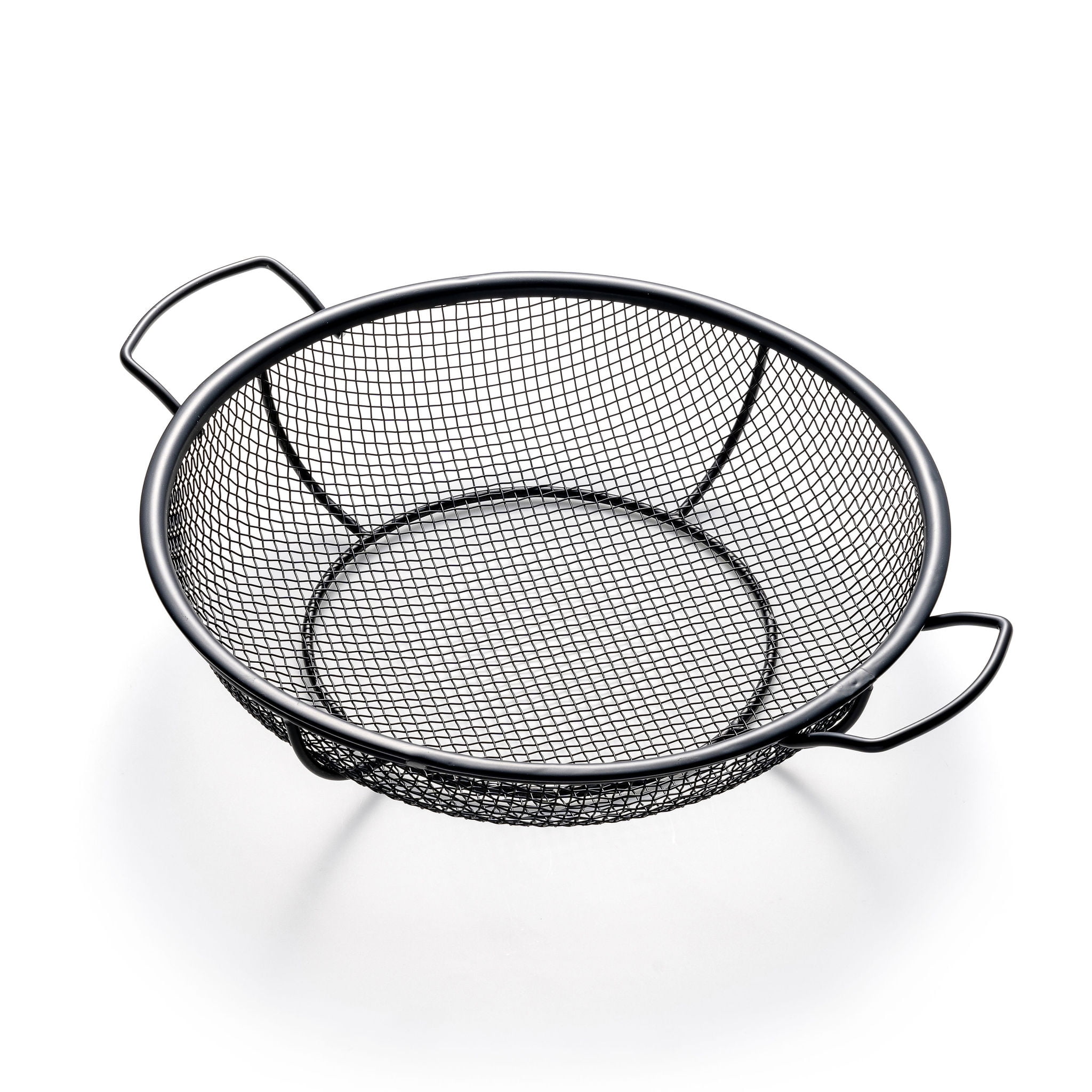 Outset Non-Stick Shallow Mesh Grill Basket With Handles, 12" x 15 ...