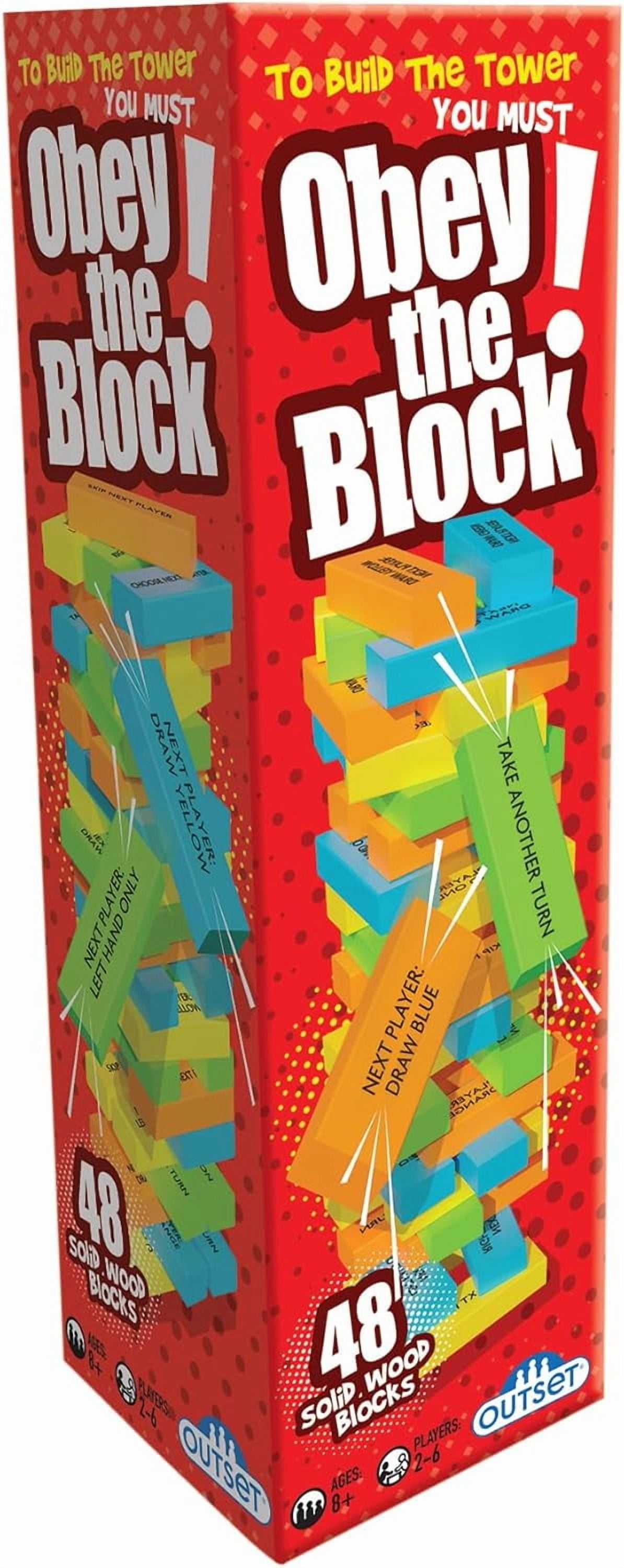 Outset - Obey the Block Stacking Game - Walmart.com